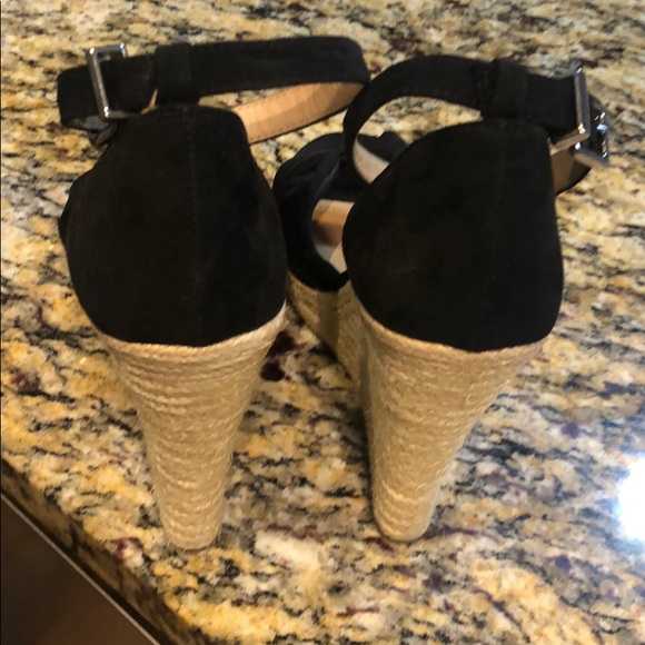 Express | Shoes | Express Wedges With Ankle Strap | Poshmark